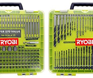 Ryobi A981952QP 195 Piece Drilling and Driving Kit for Wood, Plastic, Metal, and Masonry Work