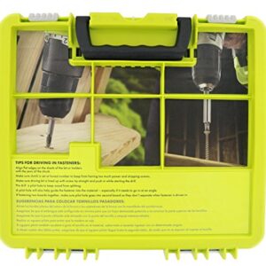 Ryobi A981952QP 195 Piece Drilling and Driving Kit for Wood, Plastic, Metal, and Masonry Work