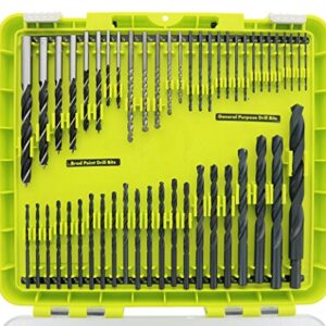 Ryobi A981952QP 195 Piece Drilling and Driving Kit for Wood, Plastic, Metal, and Masonry Work