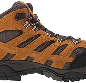 Merrell Men's Moab 2 MID WP Hiking Boot, Gold, 12