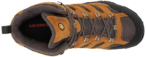 Merrell Men's Moab 2 MID WP Hiking Boot, Gold, 12