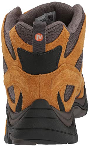 Merrell Men's Moab 2 MID WP Hiking Boot, Gold, 12