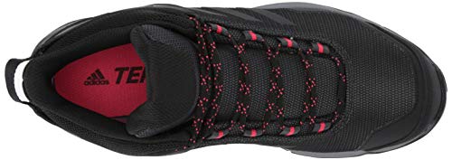 adidas Outdoor Women's Terrex EASTRAIL MID GTX Hiking Boot CARBON/BLACK/ACTIVE PINK 10 M US