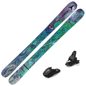 2023 atomic bent chetler mini skis w/ marker free 7 bindings (133)