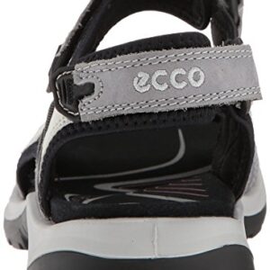 ECCO Women's Yucatan outdoor offroad hiking sandal, titanium, 7 M US