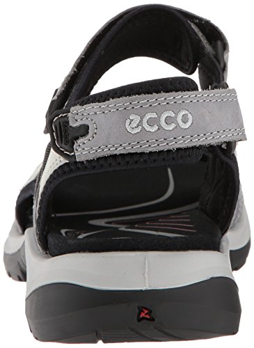 ECCO Women's Yucatan outdoor offroad hiking sandal, titanium, 7 M US