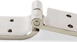 NEW SCOTT DRAKE REMOVABLE STAINLESS STEEL DOOR HINGE KIT,COMPATIBLE WITH 1966-1977 FОRD BRОNCО