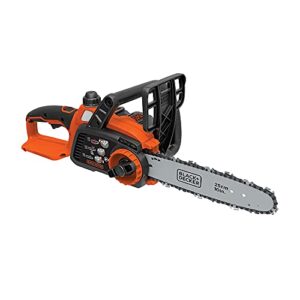 black+decker 20v max cordless chainsaw, 10-inch, tool only (lcs1020b)