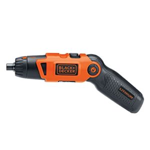 black+decker cordless screwdriver with pivoting handle, 3.6v (li2000)