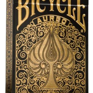 Bicycle Aureo Black Playing Cards