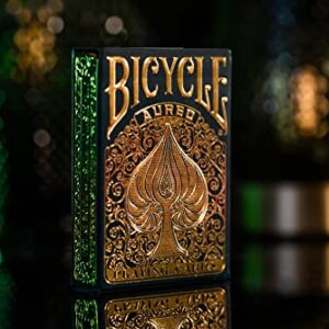 Bicycle Aureo Black Playing Cards