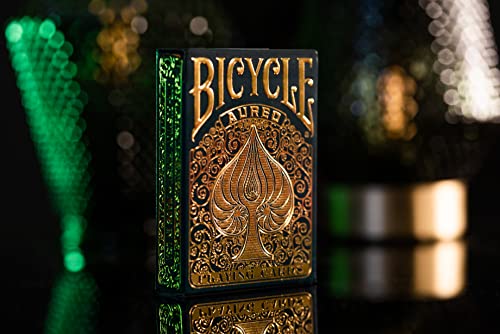 Bicycle Aureo Black Playing Cards