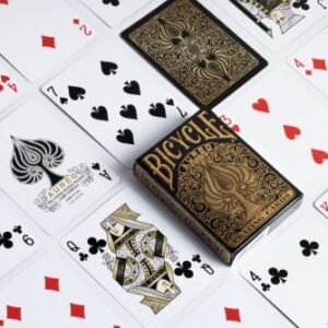 Bicycle Aureo Black Playing Cards