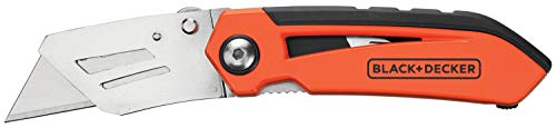 BLACK+DECKER Utility Knife with Blade Storage (BDHT10002)