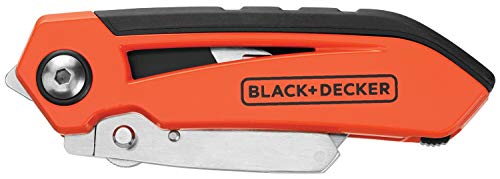 BLACK+DECKER Utility Knife with Blade Storage (BDHT10002)