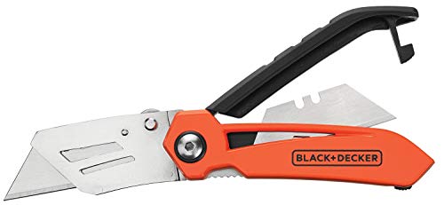 BLACK+DECKER Utility Knife with Blade Storage (BDHT10002)