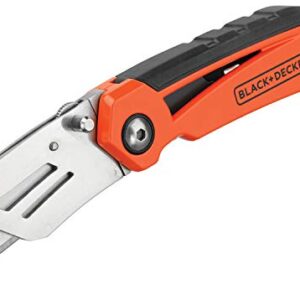 BLACK+DECKER Utility Knife with Blade Storage (BDHT10002)