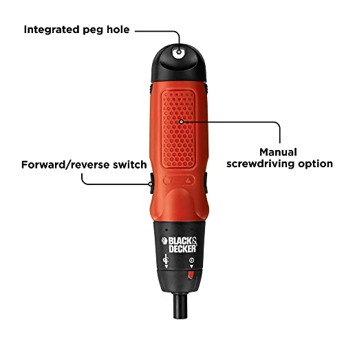 BLACK+DECKER Cordless Screwdriver (AS6NG)