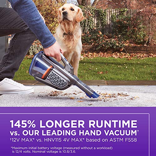 beyond by BLACK+DECKER 20V MAX Handheld Vacuum for Pets, Advanced Clean (HHVK515JP07APB) , Gray