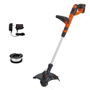 black+decker 40v max* string trimmer / edger, 13-inch (lst140c)