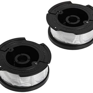 BLACK+DECKER Trimmer Line Replacement Spool, Autofeed 30 ft, 0.065-Inch, 2-Pack (AF-100-2)