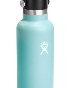 Hydro Flask 18 oz Standard Mouth with Flex Cap Stainless Steel Reusable Water Bottle Dew - Vacuum Insulated, Dishwasher Safe, BPA-Free, Non-Toxic