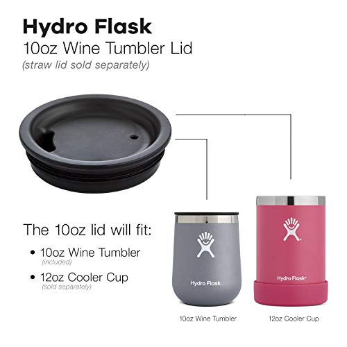 Hydro Flask Wine Tumbler & Bottle - Insulated Alcohol Travel Cup,10 fluid ounce