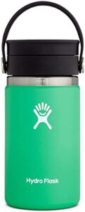 hydro flask stainless steel coffee travel mug – 12 oz, spearmint