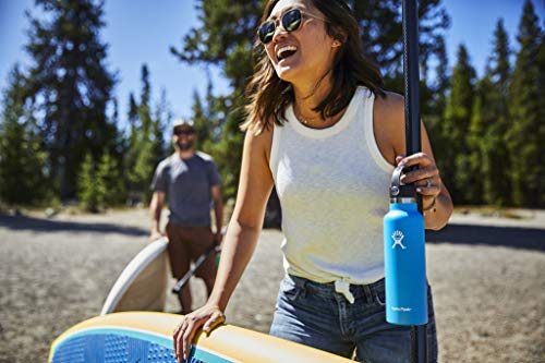 Hydro Flask Water Bottle - Standard Mouth Flex Lid - 18 oz, Spearmint