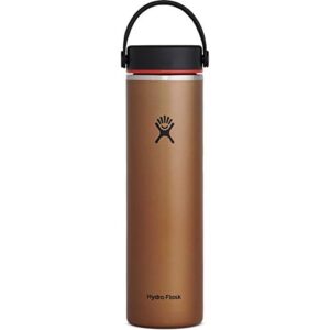 hydro flask – 24oz wide mouth lightweight, clay, 24oz (709ml)