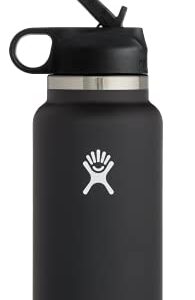 32 oz Wide Mouth Straw Lid Black & 20 oz All Around Tumbler Rain