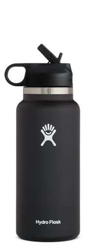 32 oz Wide Mouth Straw Lid Black & 20 oz All Around Tumbler Rain