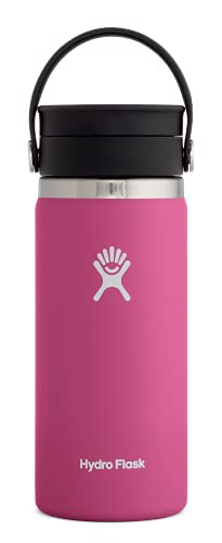 Hydro Flask 16 oz Wide Mouth Bottle with Flex Sip Lid Carnation