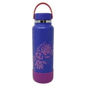 hydro flask hydrangea wide mouth flex cap bottle, 1 ea