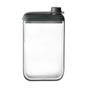 rabbit leak-free discreet flask (black) – r4-06138 3.25″ x 1.2″ x 6″