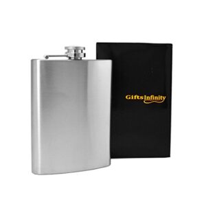 Gifts Infinity® 8 Oz. Personalized Flask Groomsmen/Bridesmaid Gift!