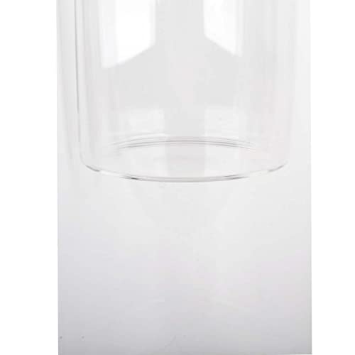 Michaels Bulk 12 Pack: 8”; Clear Glass Dual Cylinder Candle Holder by Ashland®