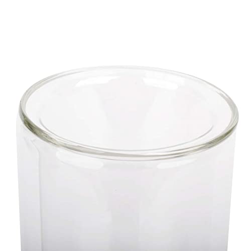 Michaels Bulk 12 Pack: 8”; Clear Glass Dual Cylinder Candle Holder by Ashland®