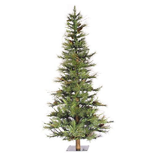 Vickerman 5' Ashland Artificial Christmas Tree, Unlit - Faux Christmas Tree - Seasonal Indoor Home Decor