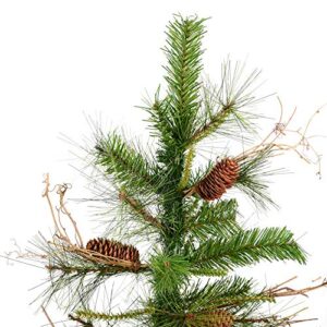 Vickerman 5' Ashland Artificial Christmas Tree, Unlit - Faux Christmas Tree - Seasonal Indoor Home Decor