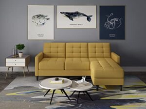 gold sparrow ashland sectional, honey