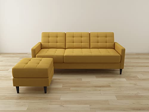 Gold Sparrow Ashland Sectional, Honey