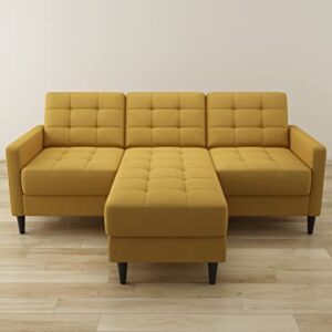 Gold Sparrow Ashland Sectional, Honey