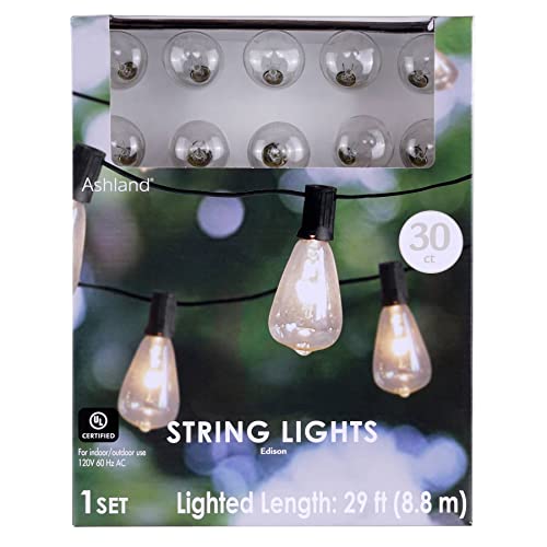 Ashland Michaels Bulk 6 Pack: 30ct. Clear Edison String Lights