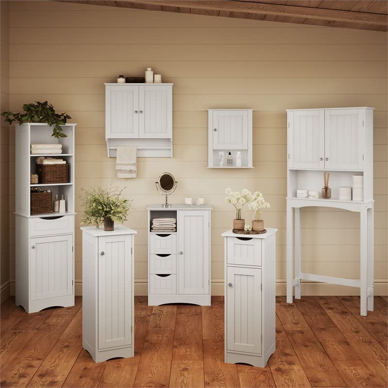 RiverRidge Ashland Slim Cabinet, White