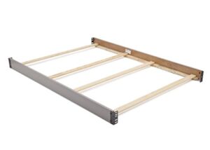 cc kits full-size conversion kit bed rails for serta aberdeen, adelaide, ashland, banbury, barrett, bethpage, fairmont, fall river, fernwood & mid-century modern lifestyle 4-in-1 cribs (grey)