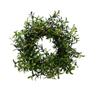 michaels bulk 6 pack: 9”; pink baby’s breath wreath by ashland®