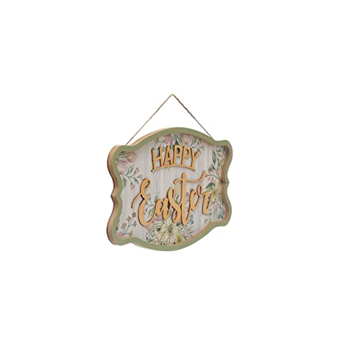 Ashland Michaels Happy Easter Floral Wall Sign