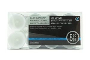 michaels basic elements™ 2”; white led votives by ashland®