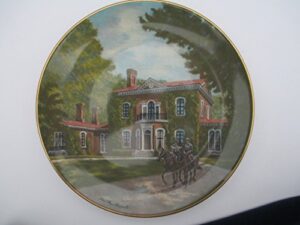 gorham fine china 1977 “ashland ” southern landmark series by john alan maxwell limited edition of 9800